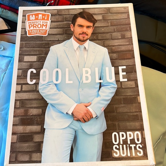 OppoSuits | Suits & Blazers | Opposuits Cool Blue Suit | Poshmark